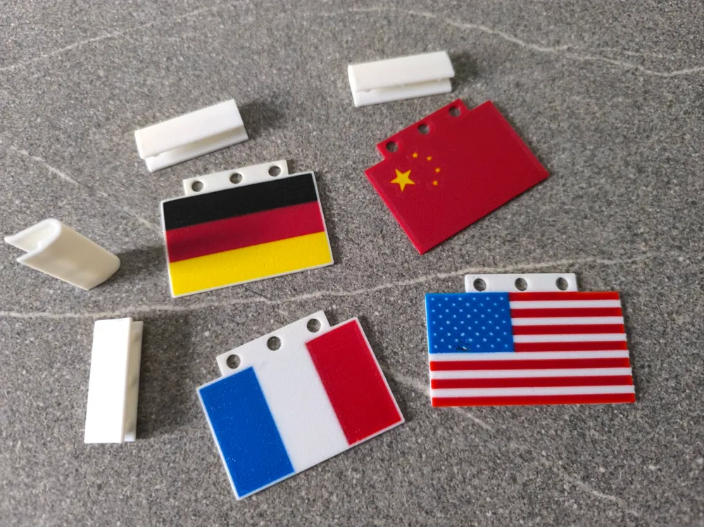 Little Flags for Car Windows by BamBam Design - MakerWorld