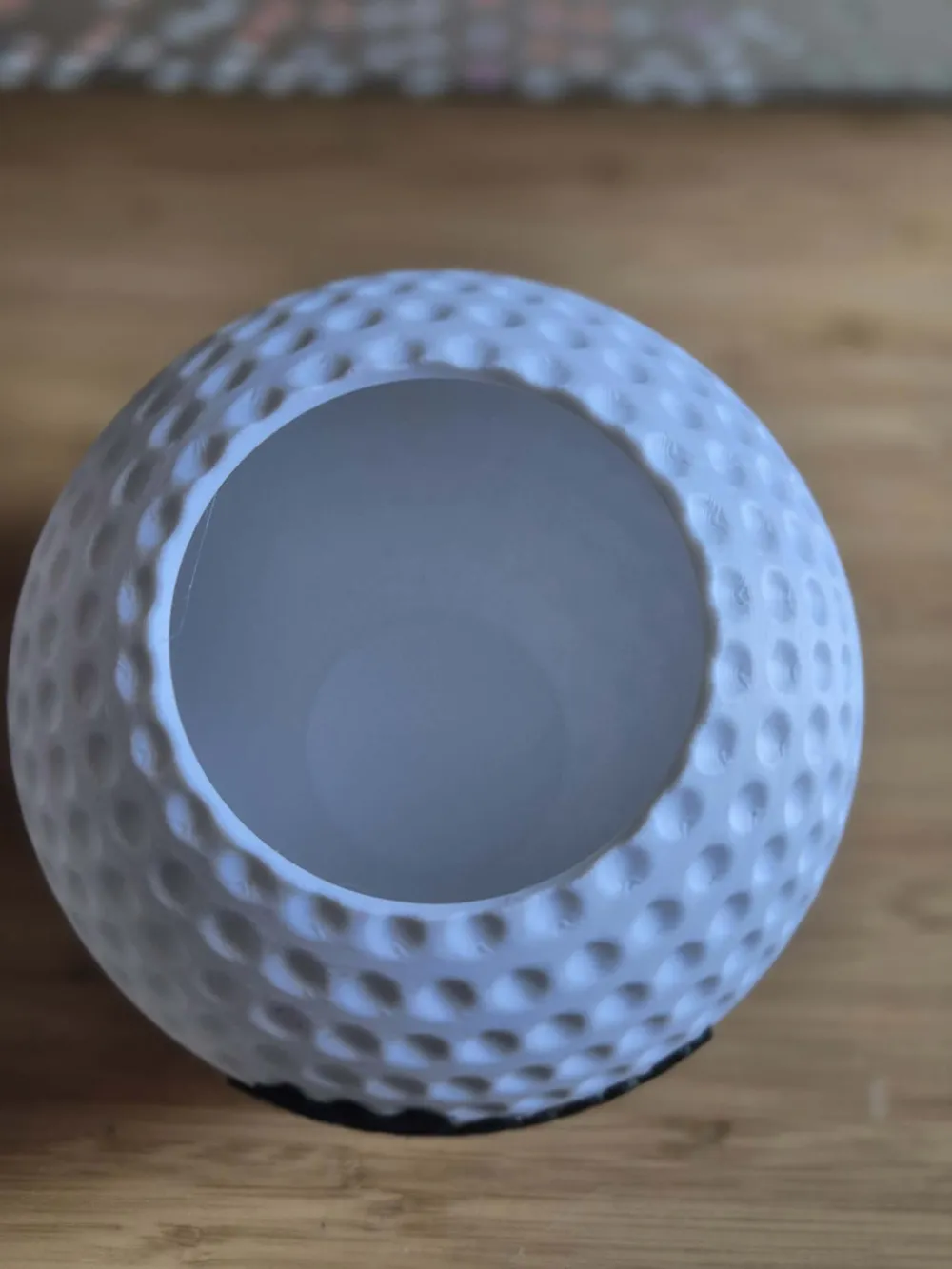 Golf Ball desk organiser/plant pot cover - Free 3D Print Model - MakerWorld
