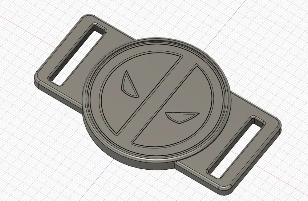 DeadPool Belt & Logo by anthonyj.mather - MakerWorld