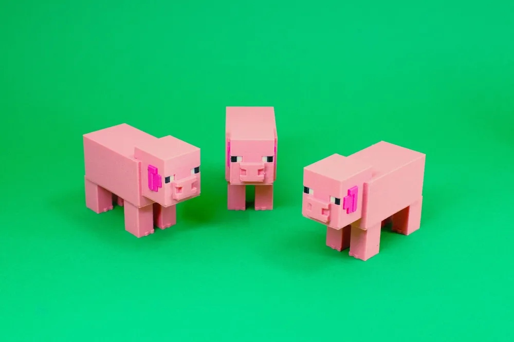 Minecraft Animal Farm Pack by Sakul MakerWorld: Download Free 3D Models