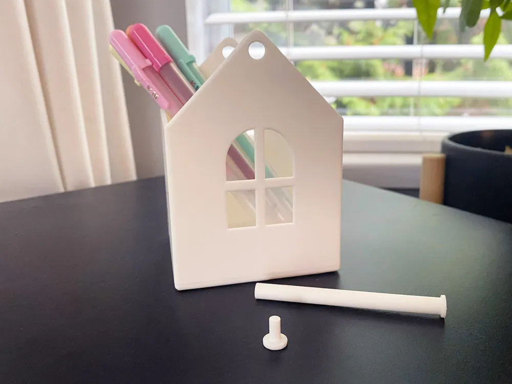 Small storage container - Minimalist house - Free 3D Print Model ...