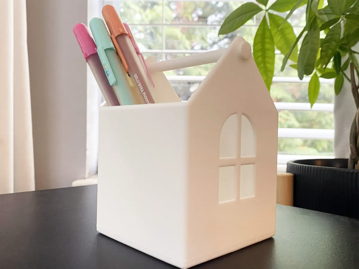 Small storage container - Minimalist house - Free 3D Print Model ...