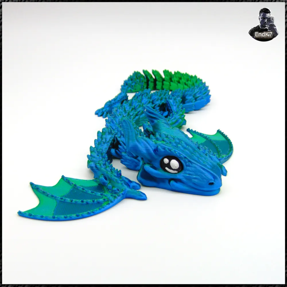 Glorious Wyvern - Articulated - magnetic - Free 3D Print Model - MakerWorld