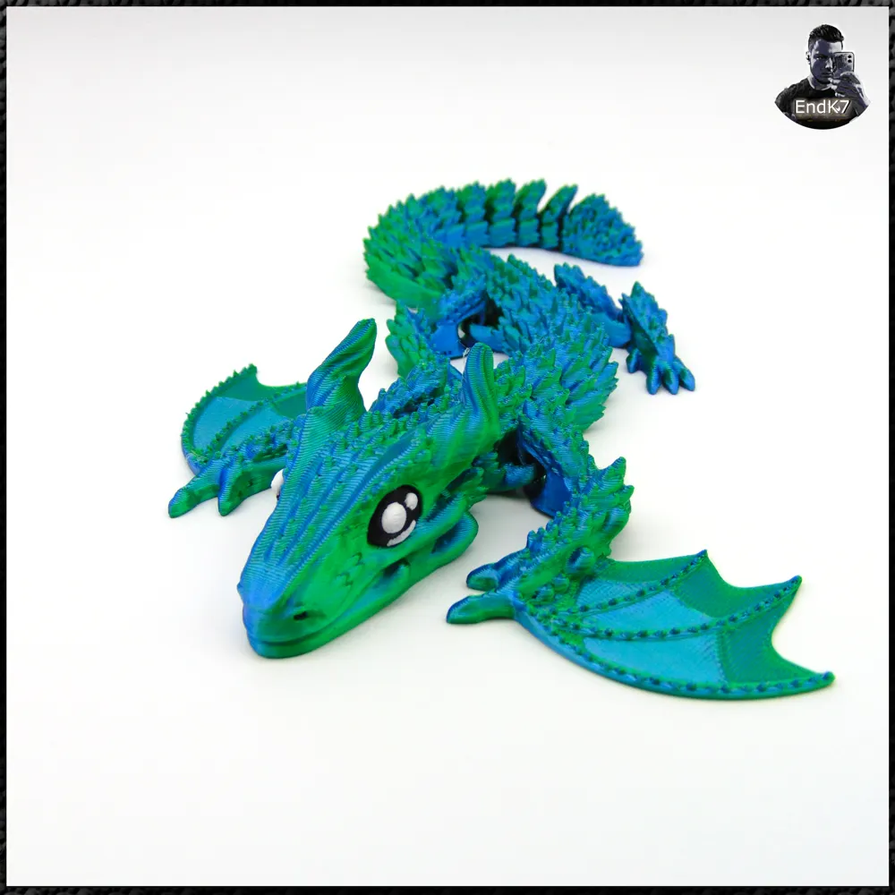 Glorious Wyvern - Articulated - magnetic - Free 3D Print Model - MakerWorld