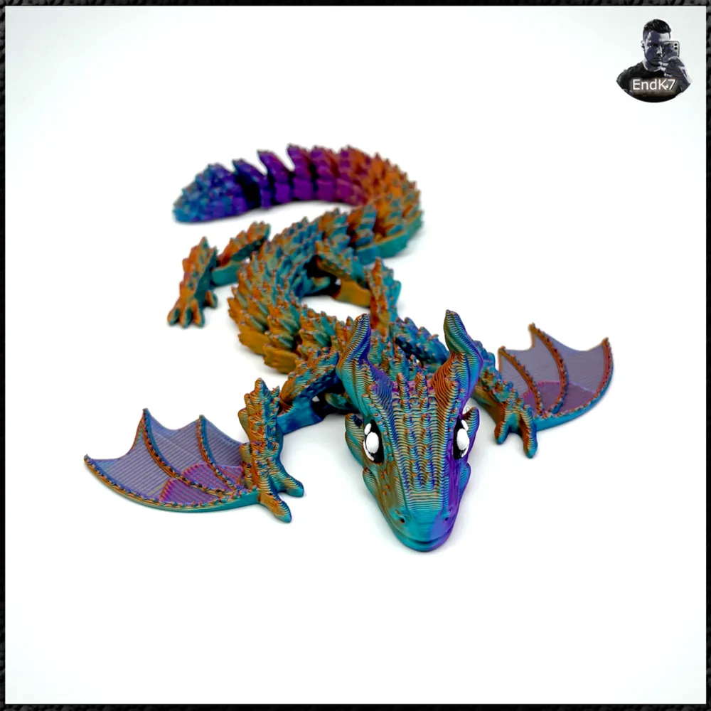 Glorious Wyvern - Articulated - magnetic - Free 3D Print Model - MakerWorld