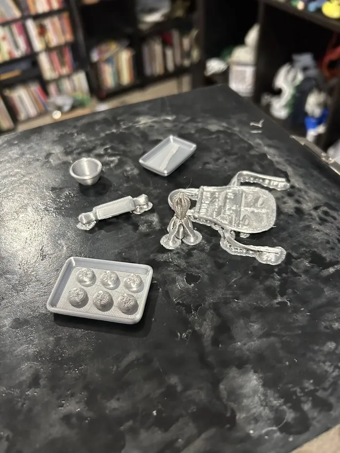 Elf-on-the-shelf baking and cooking kit Kitchen by Timberlake Creations ...