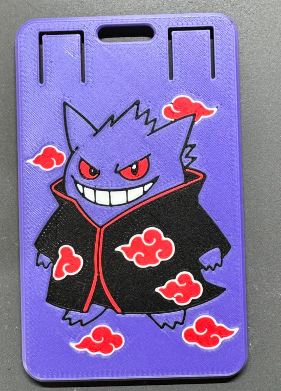 Akatsuki Gengar by aramis193 MakerWorld: Download Free 3D Models
