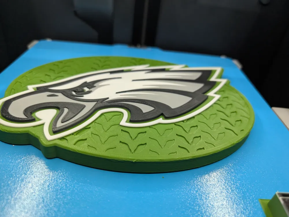 Philadelphia Eagles Oversized Pendant and Chain by MFDesigns3D MakerWorld: Download Free 3D Models