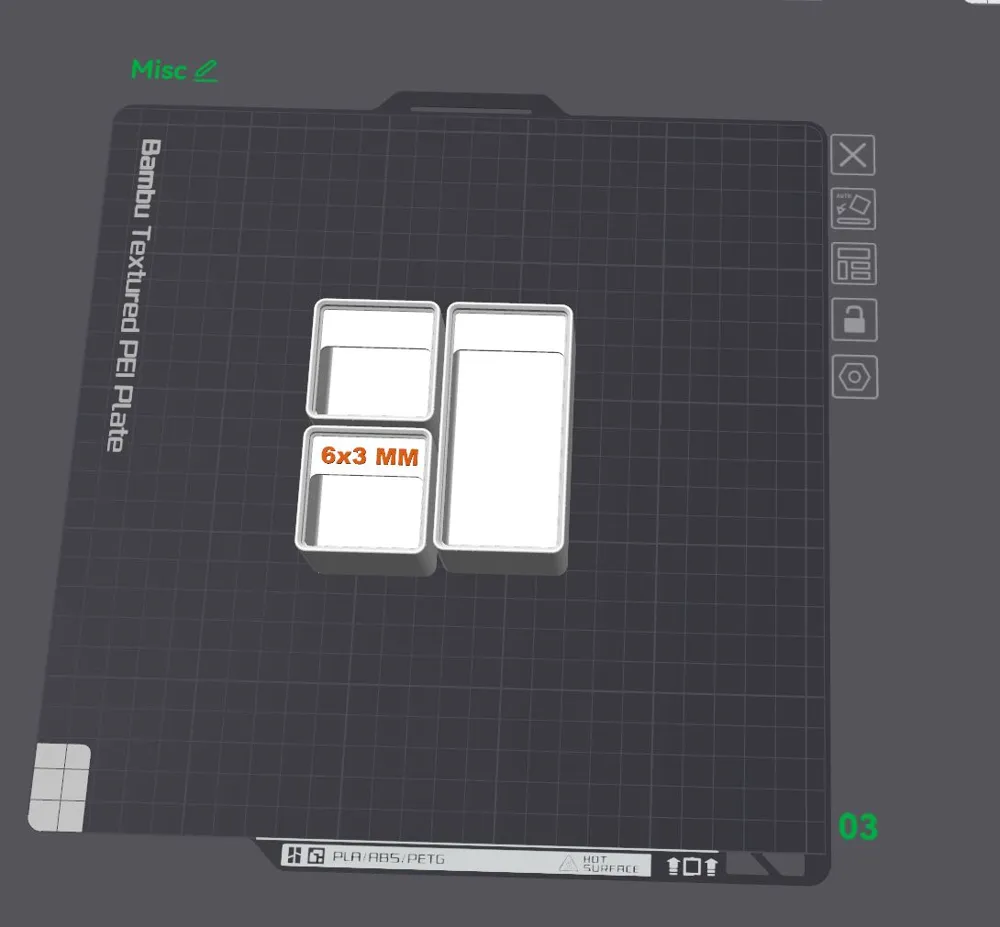 Gridfinity Metric Bins - 5U - M3 & M5 by Ankit MakerWorld: Download Free 3D Models