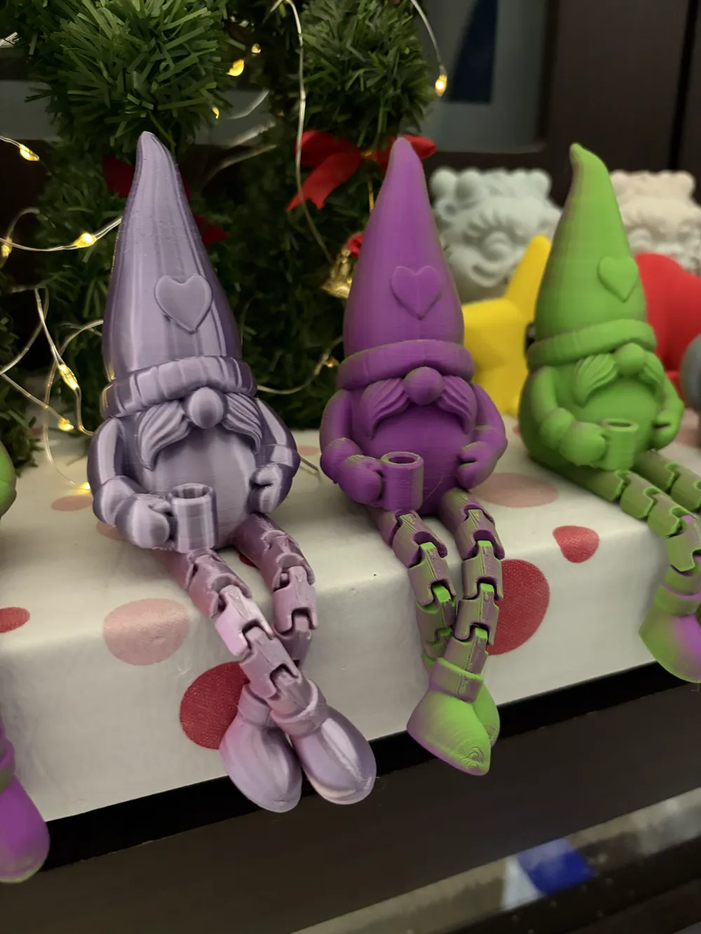 Leisurely Christmas Gnome - Free 3D Print Model - MakerWorld