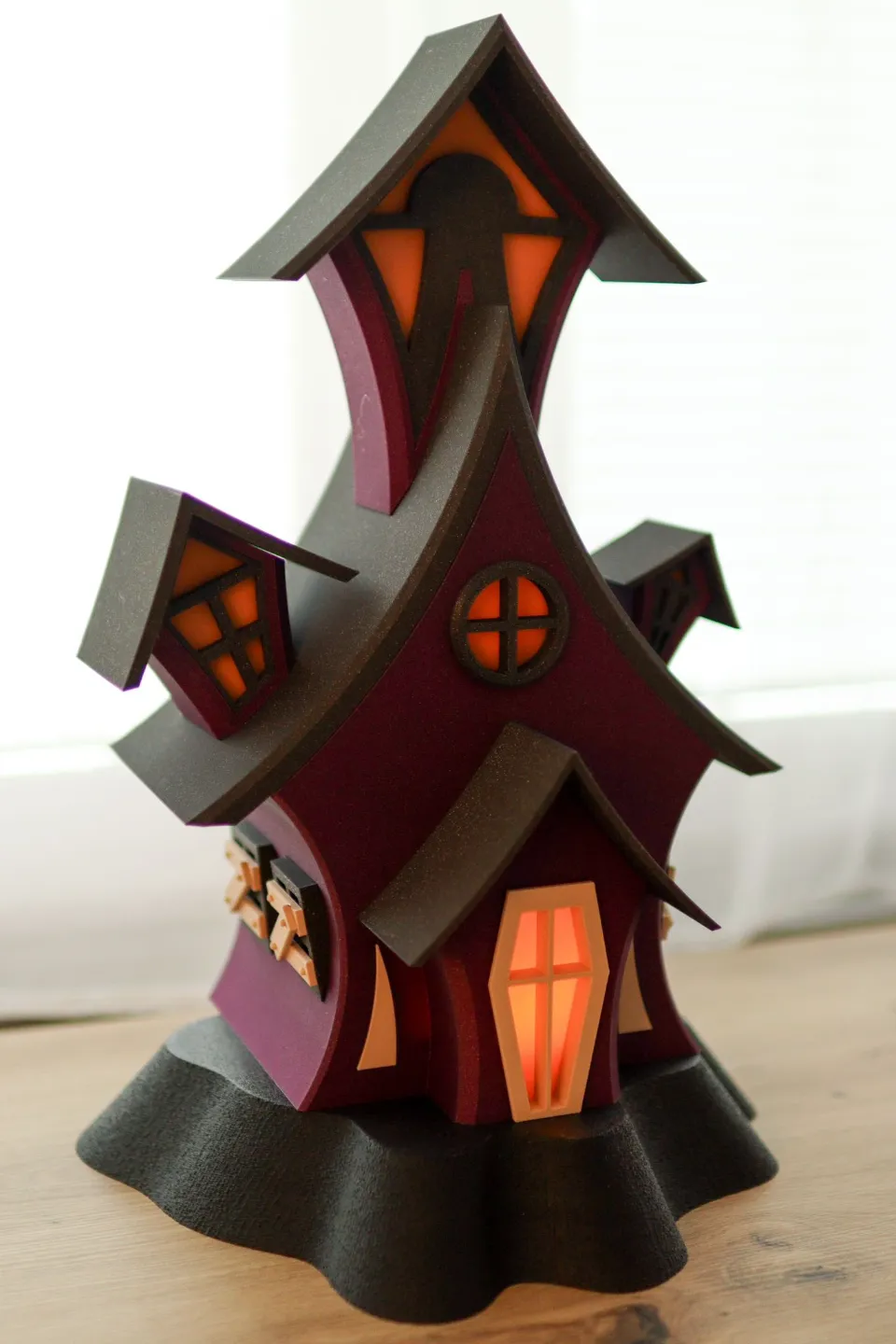 Skippers Halloween House - Free 3D Print Model - MakerWorld