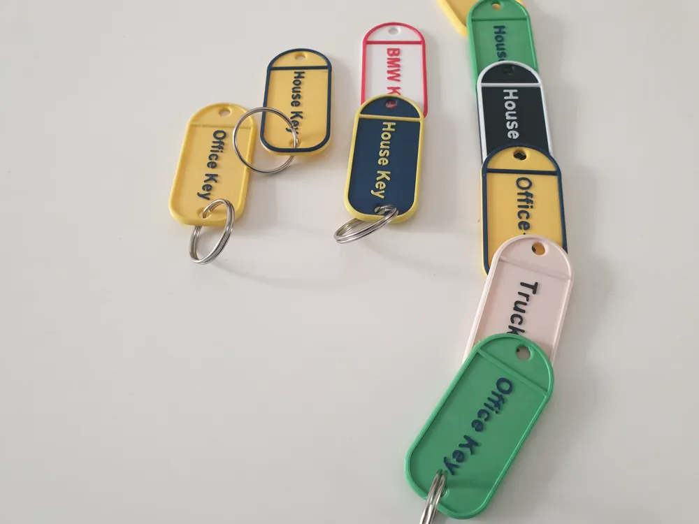 Simple Customizable Key tags by constantinost - MakerWorld