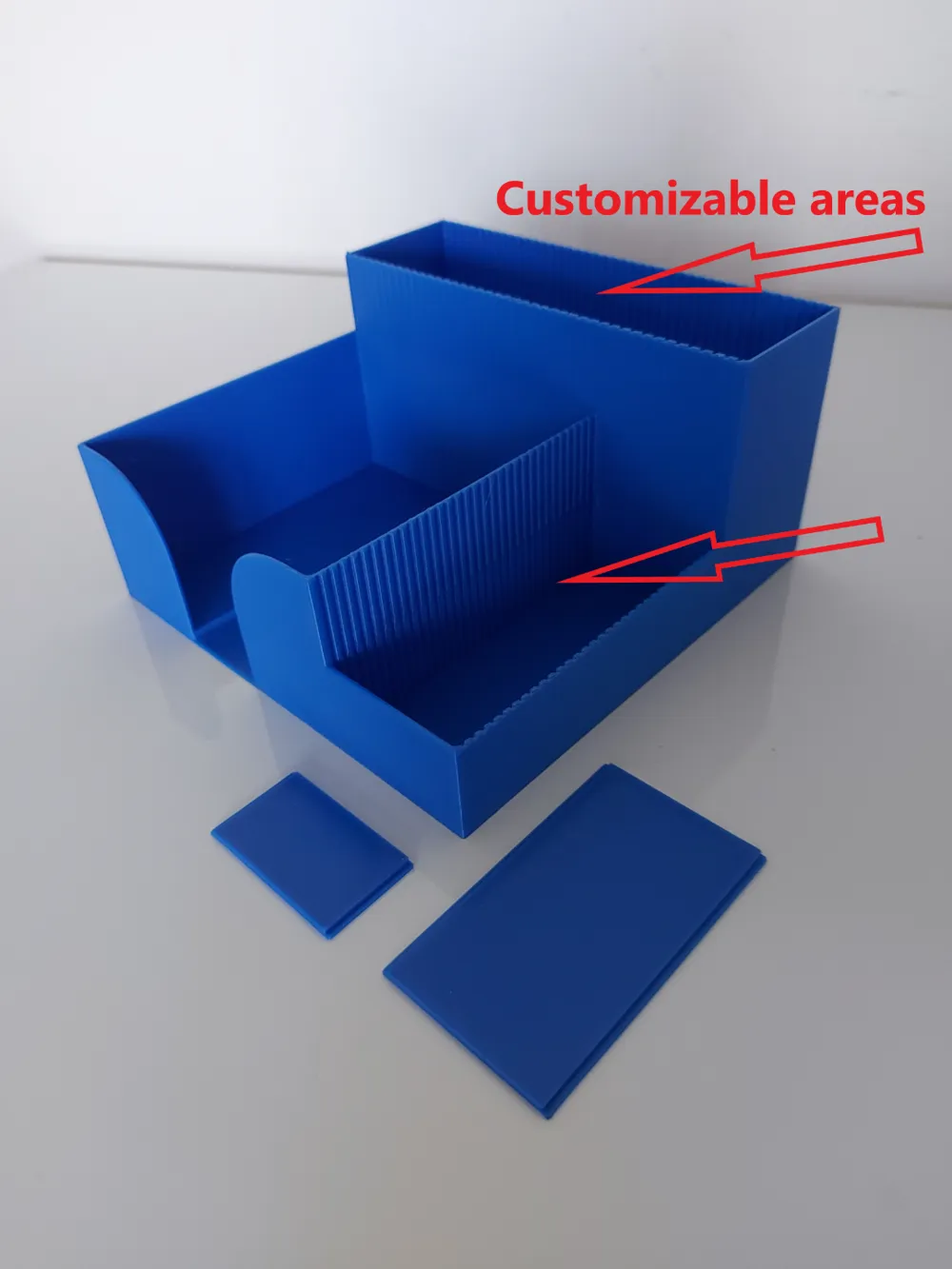 Simple desktop organizer with customizable areas by Wolf_Shoemaker ...