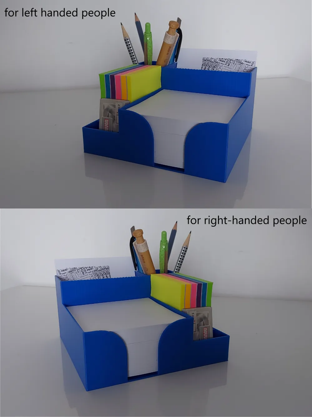 Simple desktop organizer with customizable areas by Wolf_Shoemaker ...