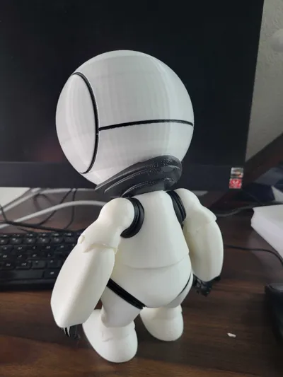 Marvin the Android's Head(120mm Diameter) by scott.messina - MakerWorld