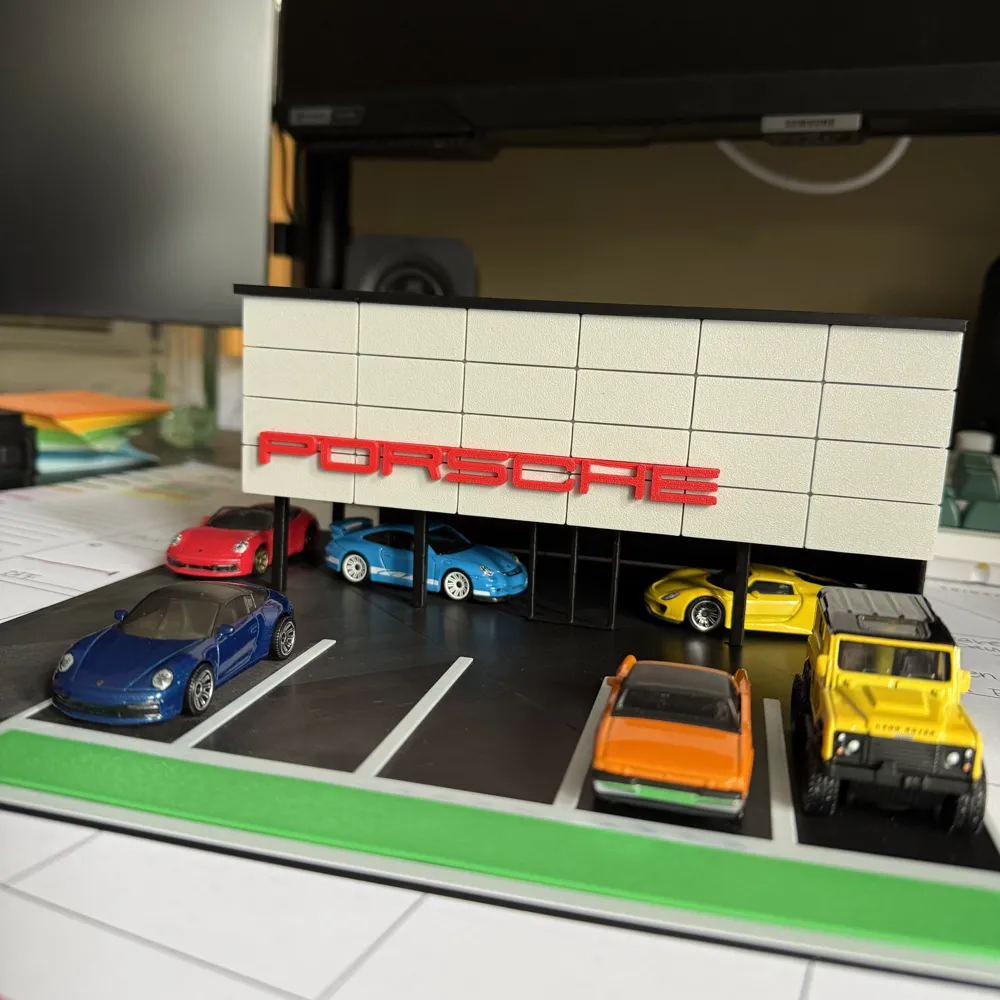 1:64 Model Porsche Dealership - Free 3D Print Model - MakerWorld