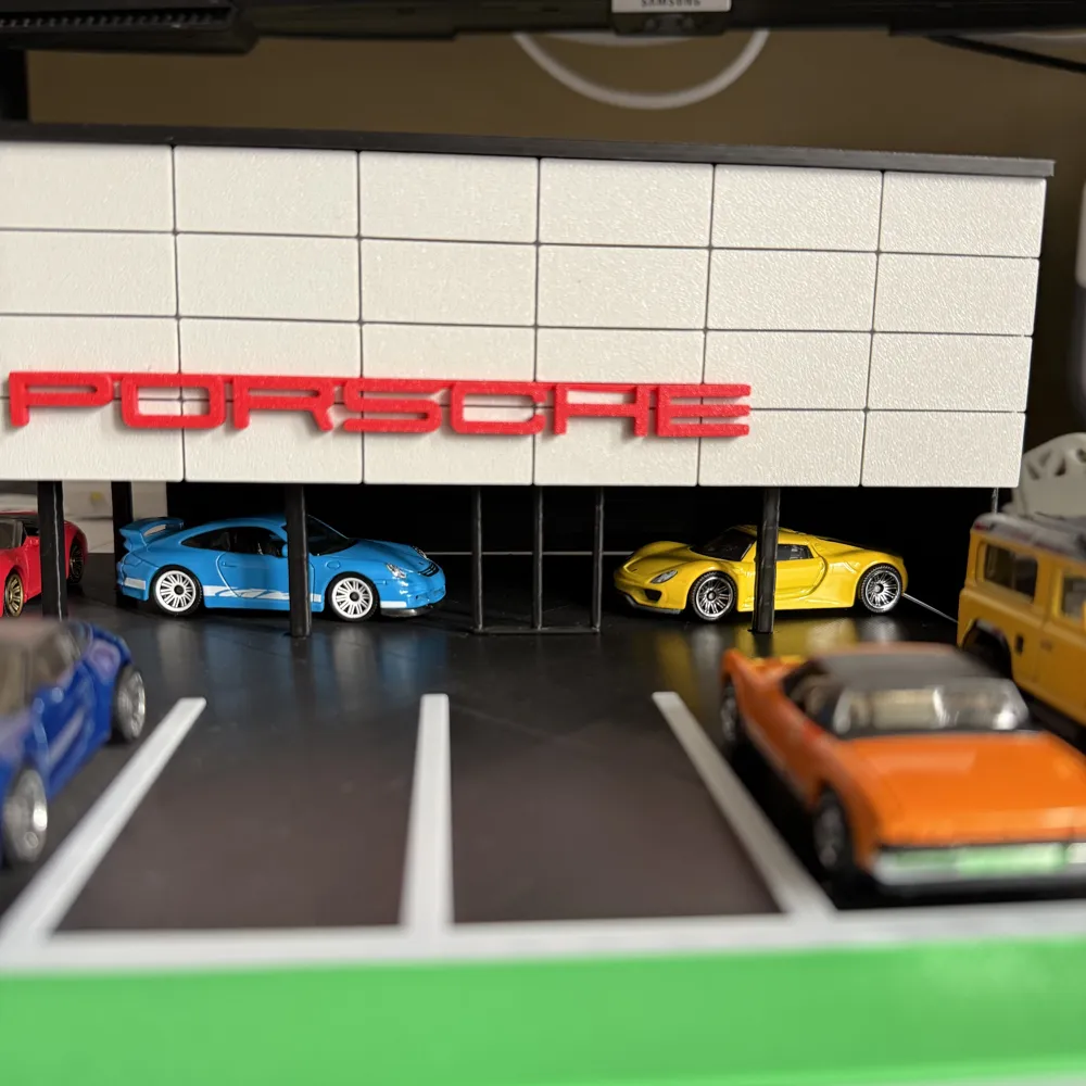 1:64 Model Porsche Dealership - Free 3D Print Model - MakerWorld