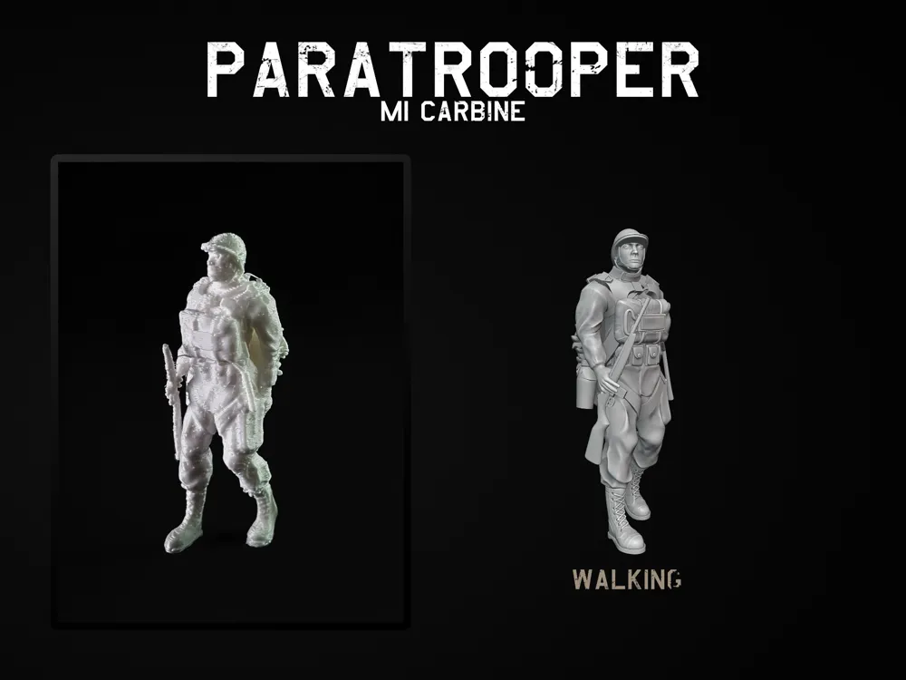 WW2 US Ground Forces Pack - Multiple poses/scales! - Free 3D Print ...