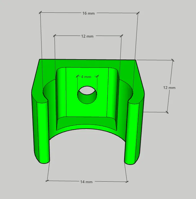 16mm pipe clamp by user_967663090 - MakerWorld