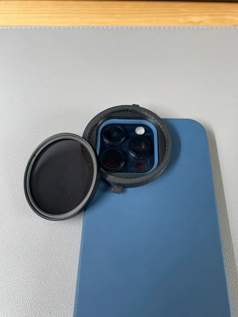 Iphone 15 Pro Max 52mm filter mount - Free 3D Print Model - MakerWorld