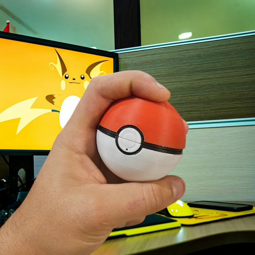 Pokeball case V2 for galaxy buds 2/pro/live by kk20100kk MakerWorld ...