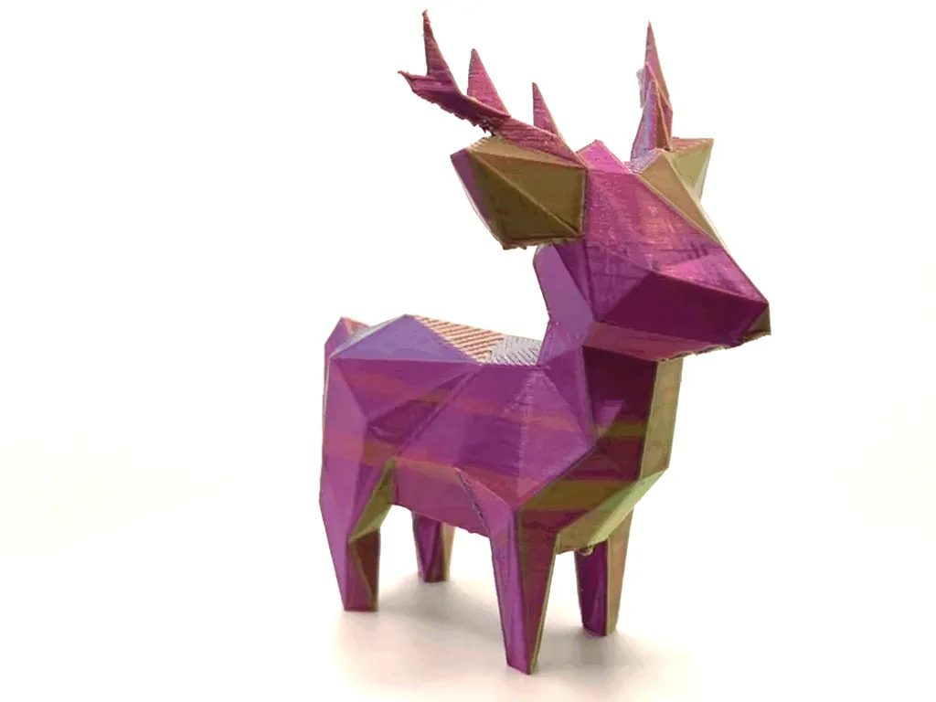 Low poly deer - Free 3D Print Model - MakerWorld