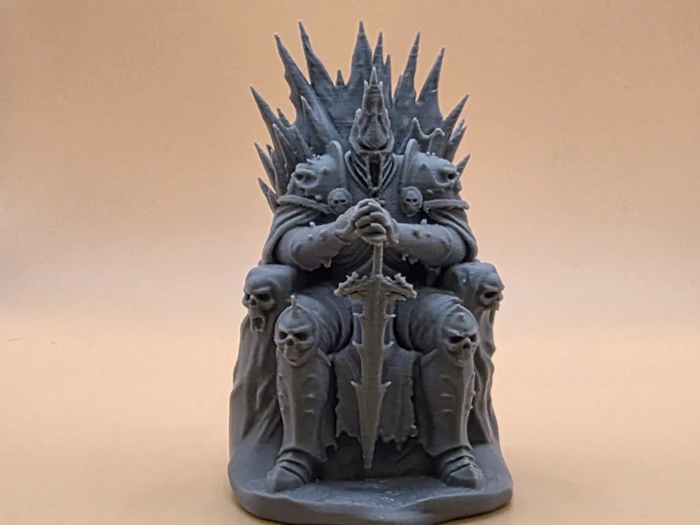 Lich King – Inspired by WoW - Free 3D Print Model - MakerWorld