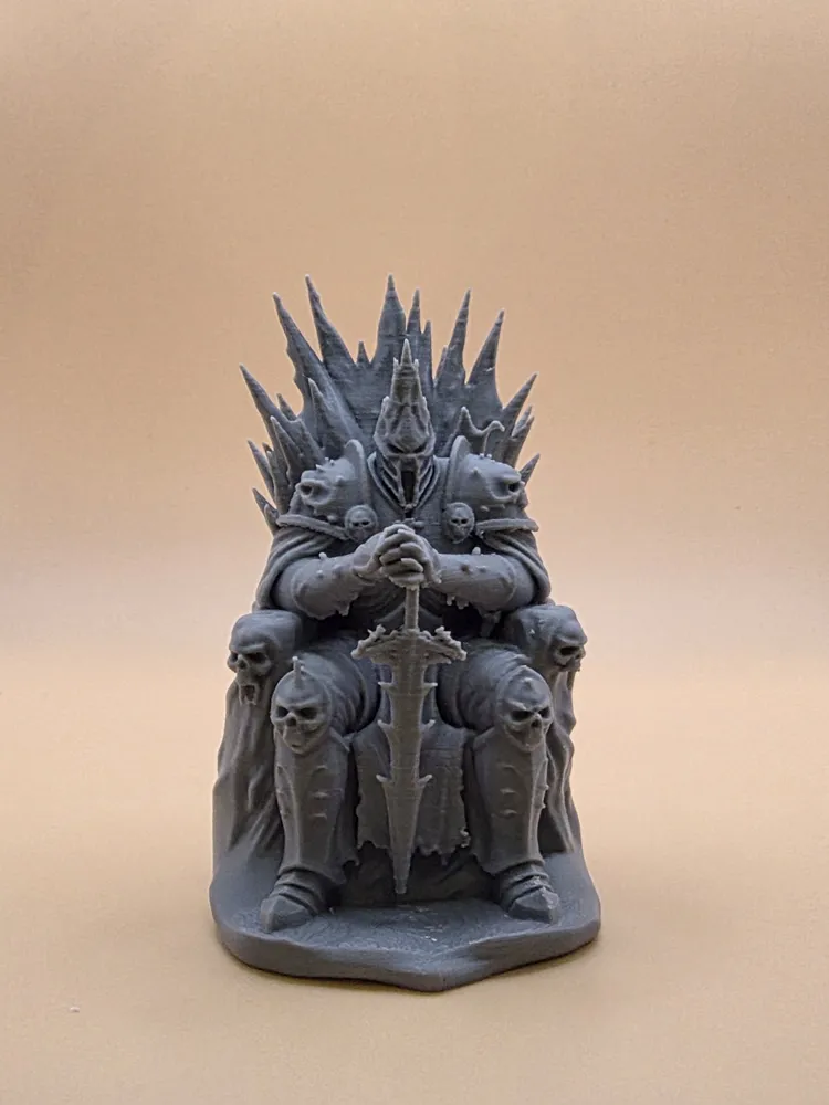 Lich King – Inspired by WoW - Free 3D Print Model - MakerWorld