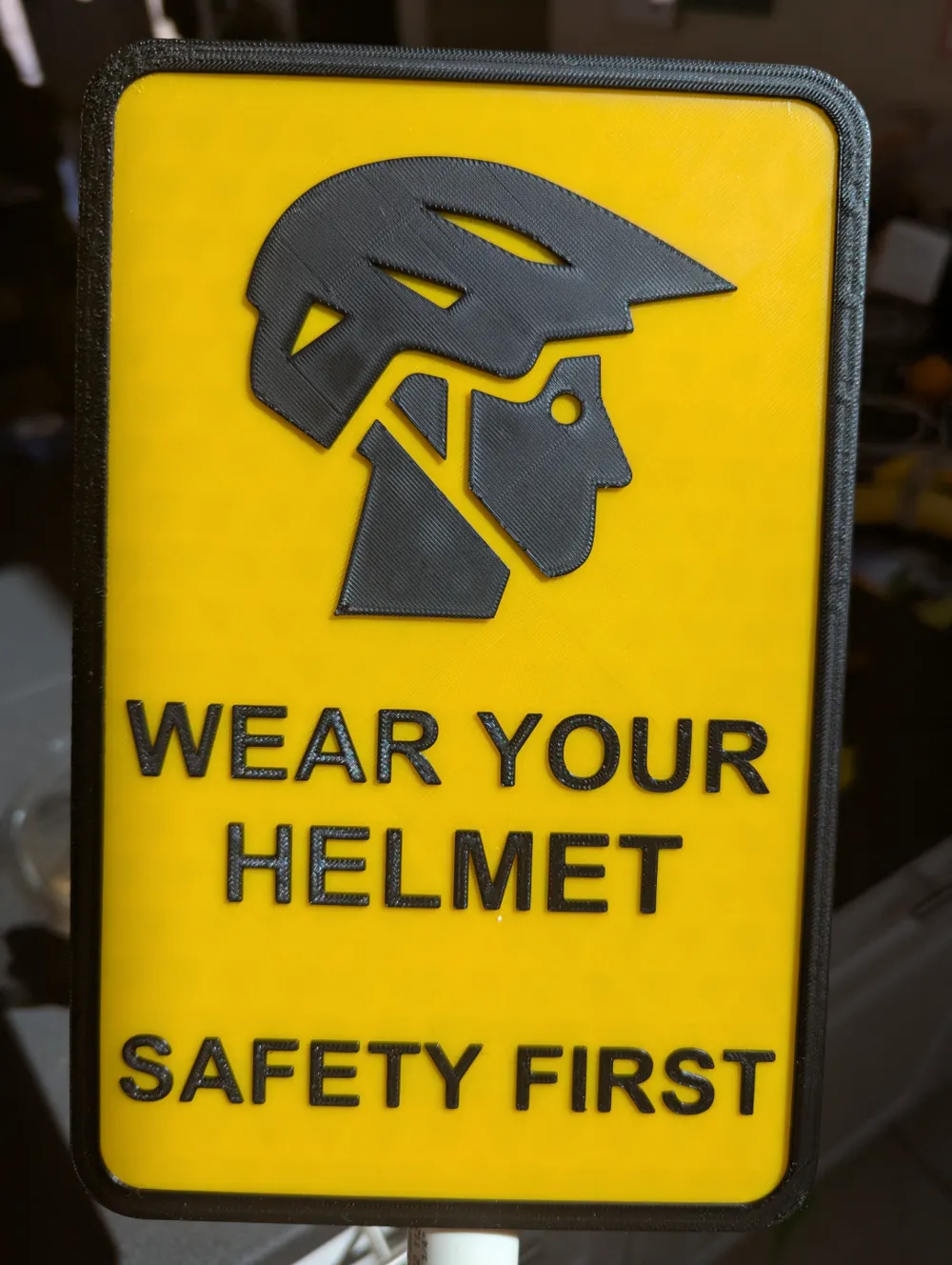Helmet safety sign by marcb1387 - MakerWorld