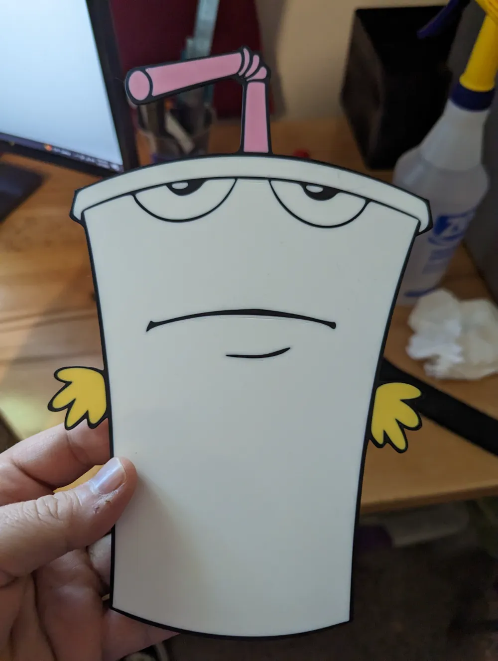 Aqua Teen Hunger Force Master Shake Wall Art von slicenextrude ...