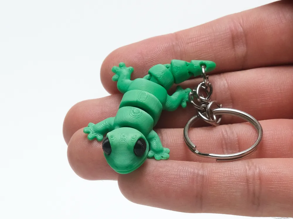 Flexi Gecko - Sin AMS - Modelo de impresión 3D gratuito - MakerWorld