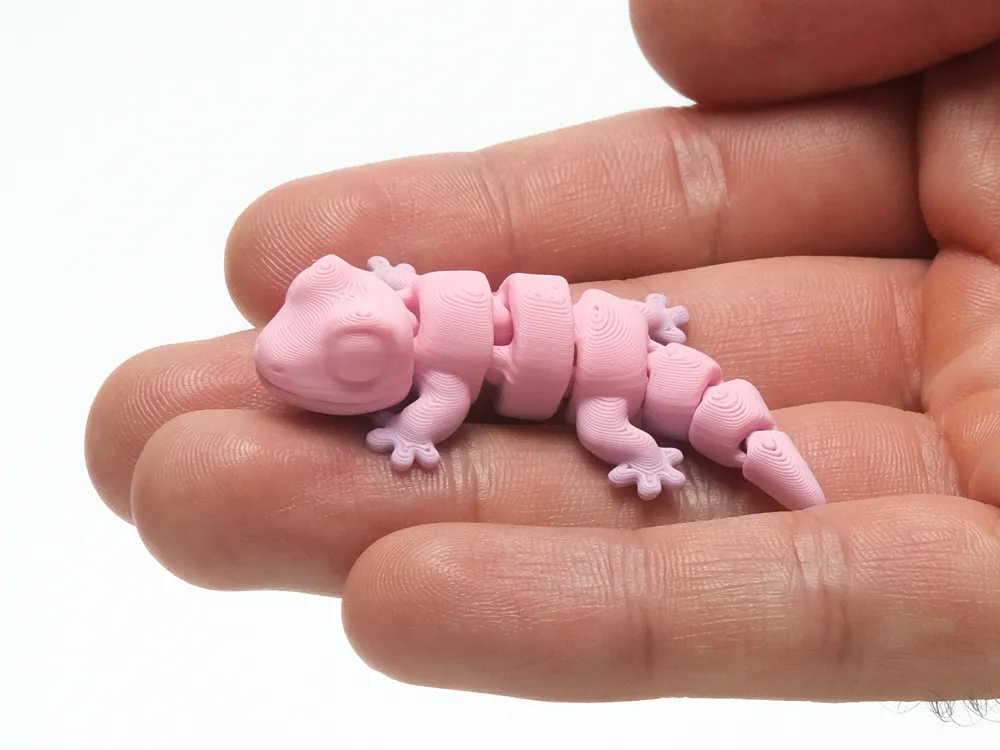Flexi Gecko - Sin AMS - Modelo de impresión 3D gratuito - MakerWorld