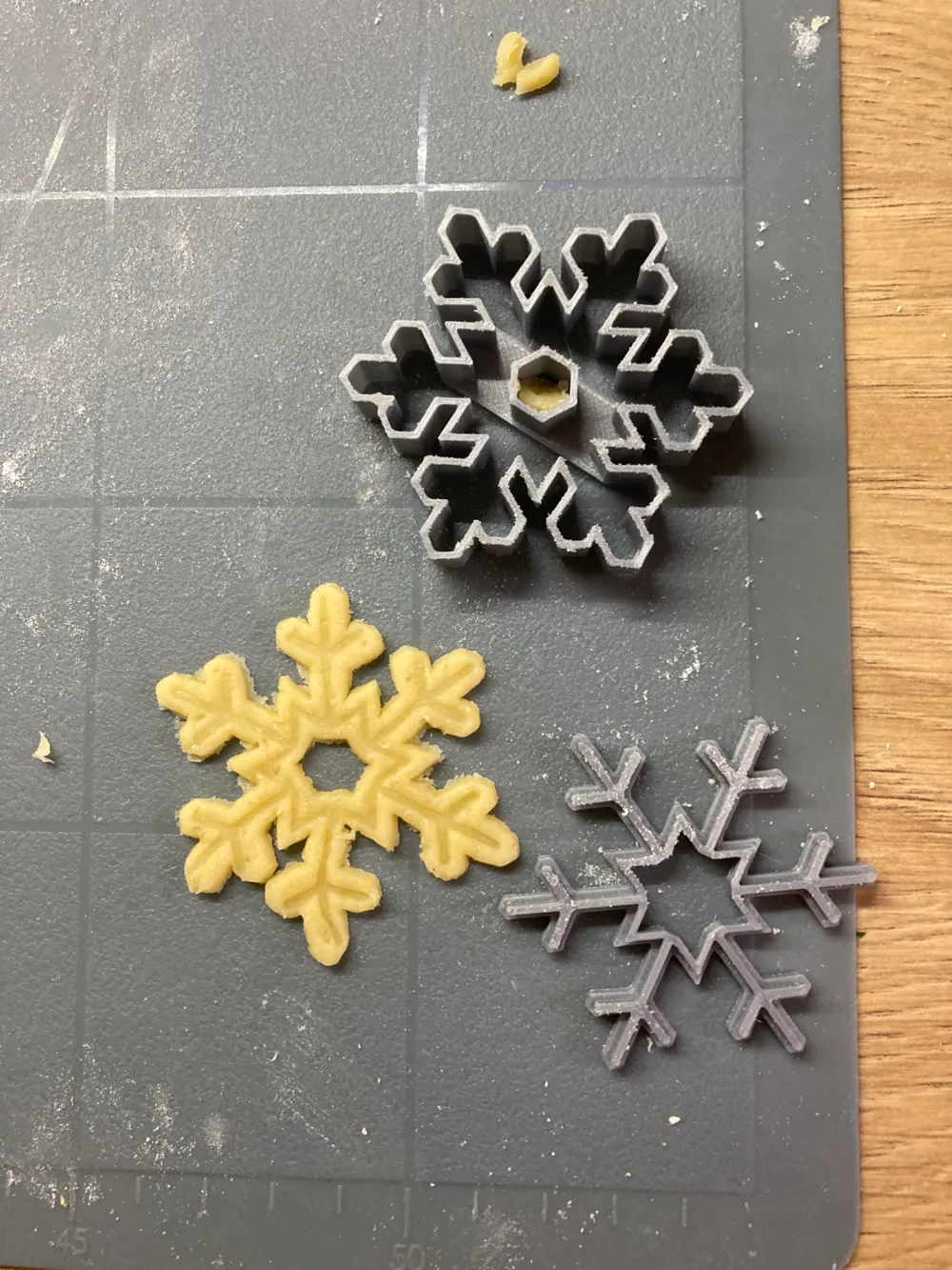 snowflake cookie cutter - Free 3D Print Model - MakerWorld