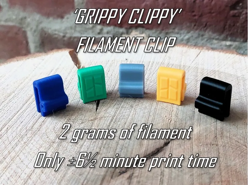 Filament Clip - GRIPPY CLIPPY - Bambu Labs by DJL 3Designs MakerWorld ...