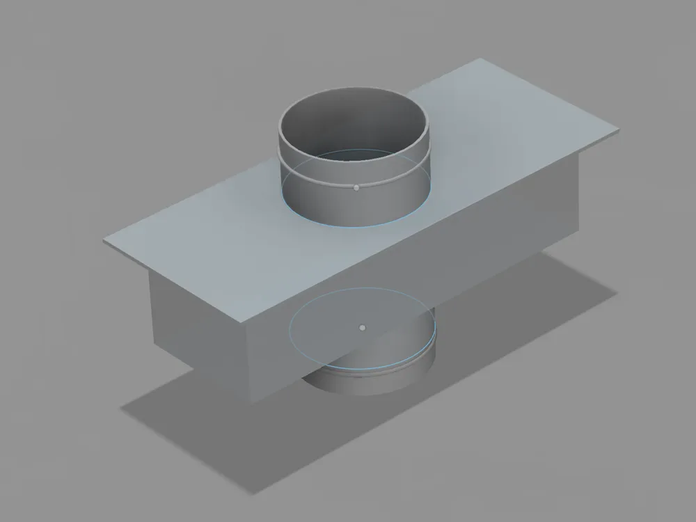 Vent with dual pipes - Free 3D Print Model - MakerWorld