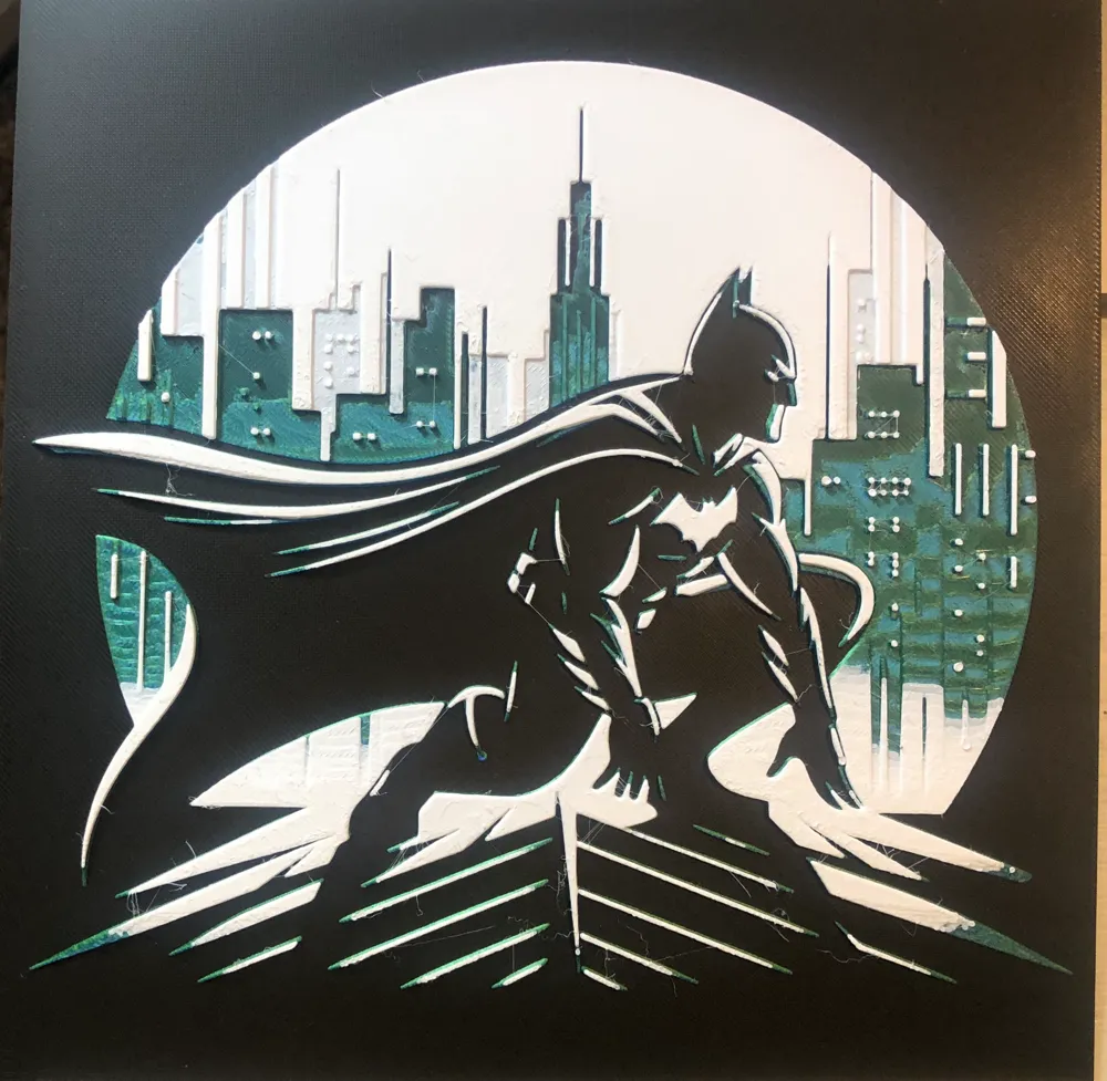 Batman hueforge not AMS by anselmoch - MakerWorld