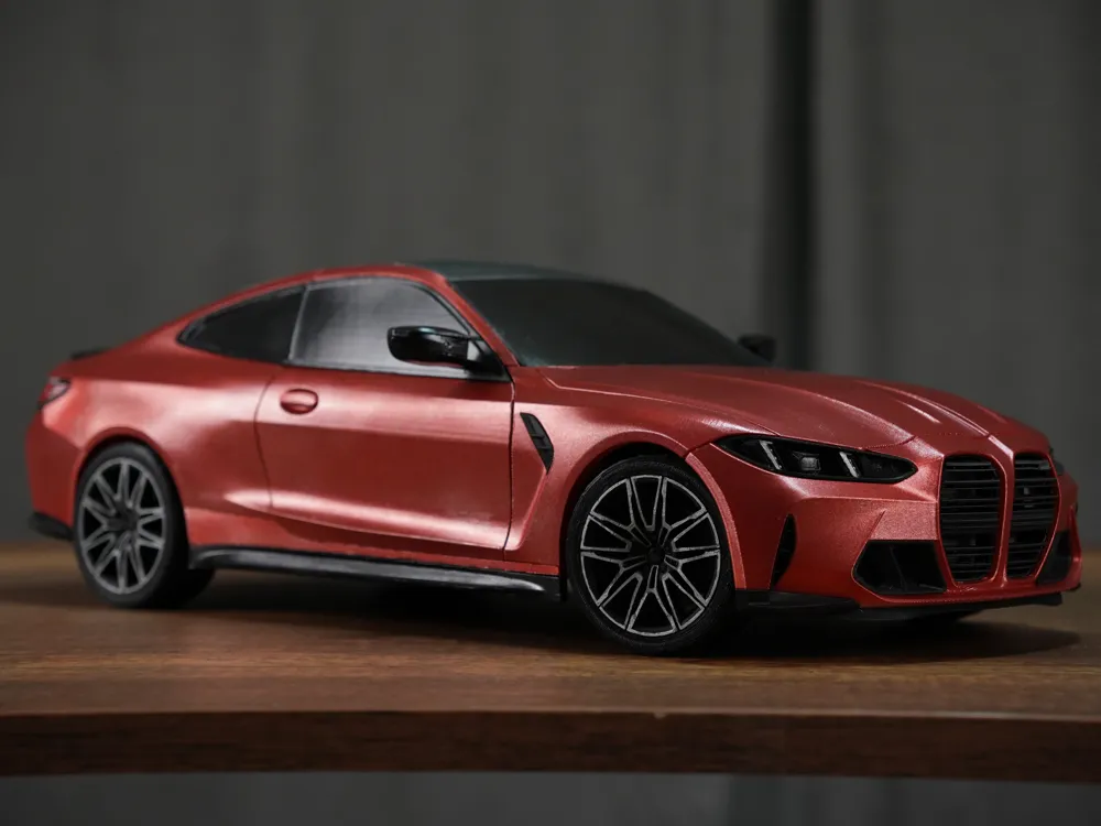 BMW M4 G82 — 1:10 Scale Model/RC Car by Cormango MakerWorld: Download ...