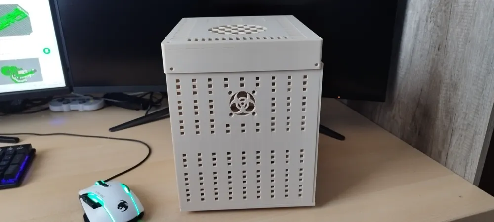 PC case for cheap chinese x99 motherboard by PatrickBlack MakerWorld ...
