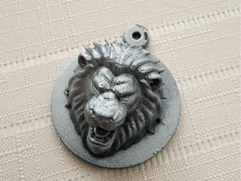 lion keys chain - Free 3D Print Model - MakerWorld