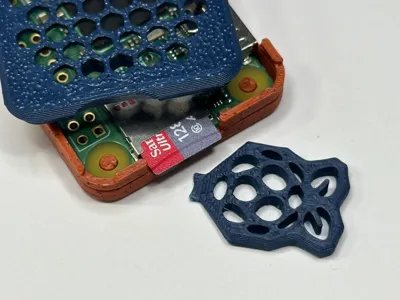 Raspberry Pi Zero Case Slim Snap-Fit many Options - Free 3D Print Model ...