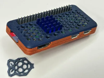 Raspberry Pi Zero Case Slim Snap-Fit many Options - Free 3D Print Model ...