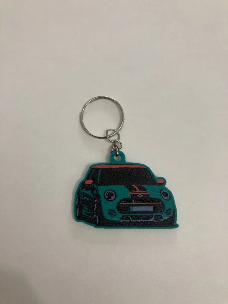 Keychain Mini Cooper by MiniGarage MakerWorld: Download Free 3D Models