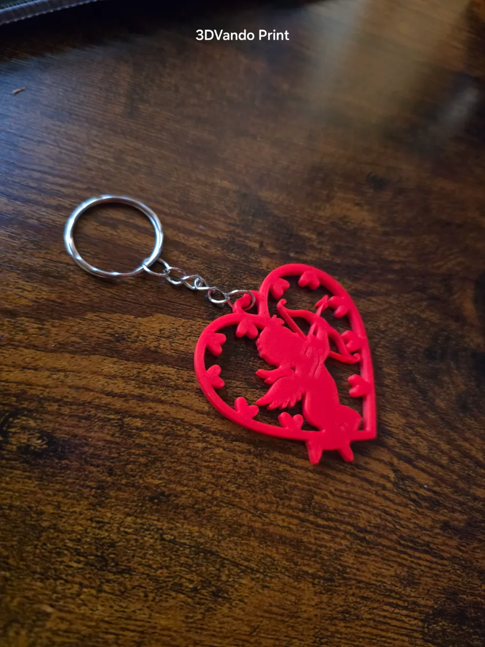 Keychain Cupid Heart by 3DVandoPrint - MakerWorld