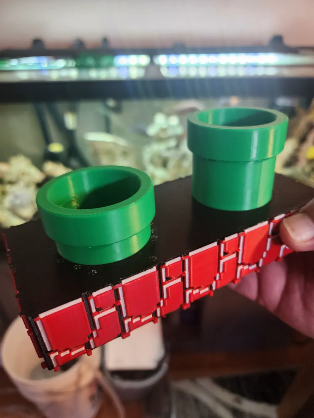 Mario Bros Warp Pipes Planter by BaldMan - MakerWorld