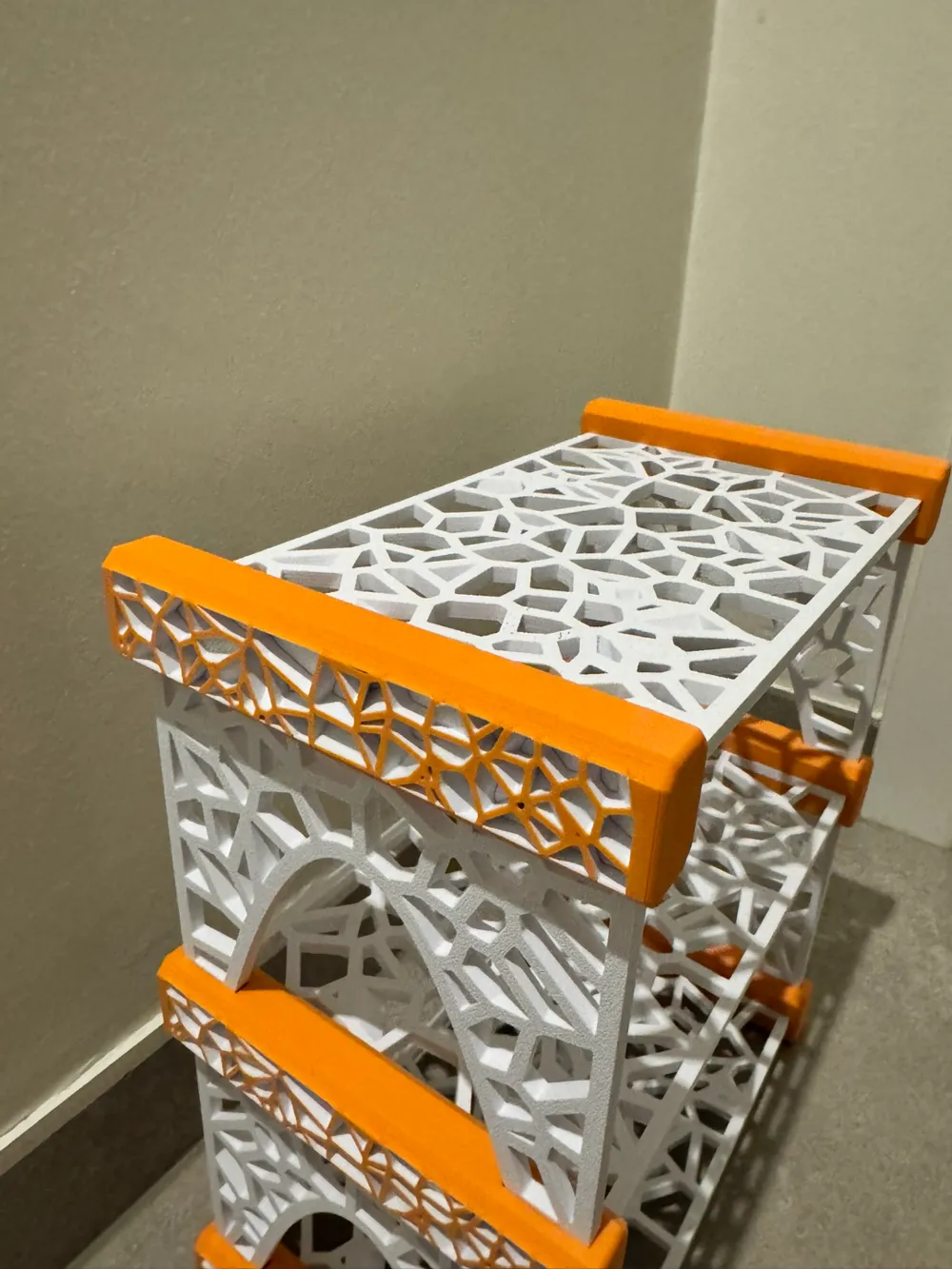 Stackable Voronoi Shoe Rack by Mr. Maker 3D MakerWorld: Download Free 3D Models