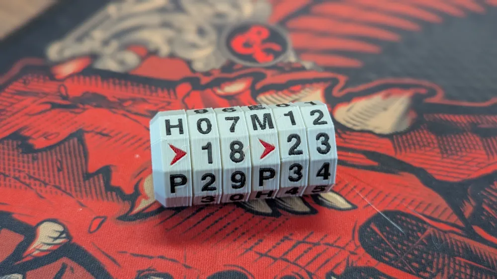 D&D Magnetic Fidget Health Tracker by Davyd - MakerWorld