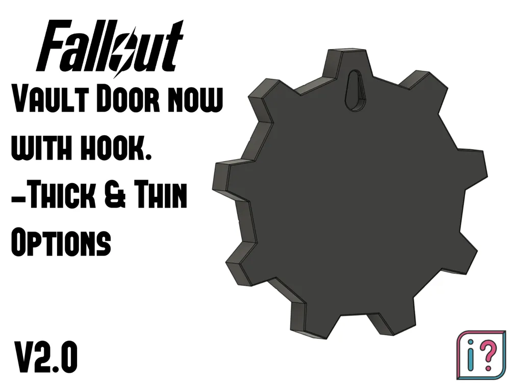 Fallout Vault Door V2 by Panic & Confusion MakerWorld: Download Free 3D ...