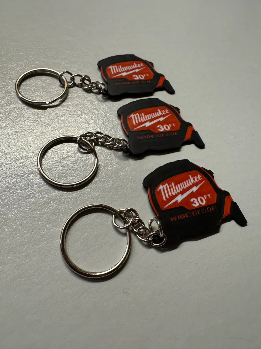Milwaukee Keychain Tape Measure - Free 3D Print Model - MakerWorld