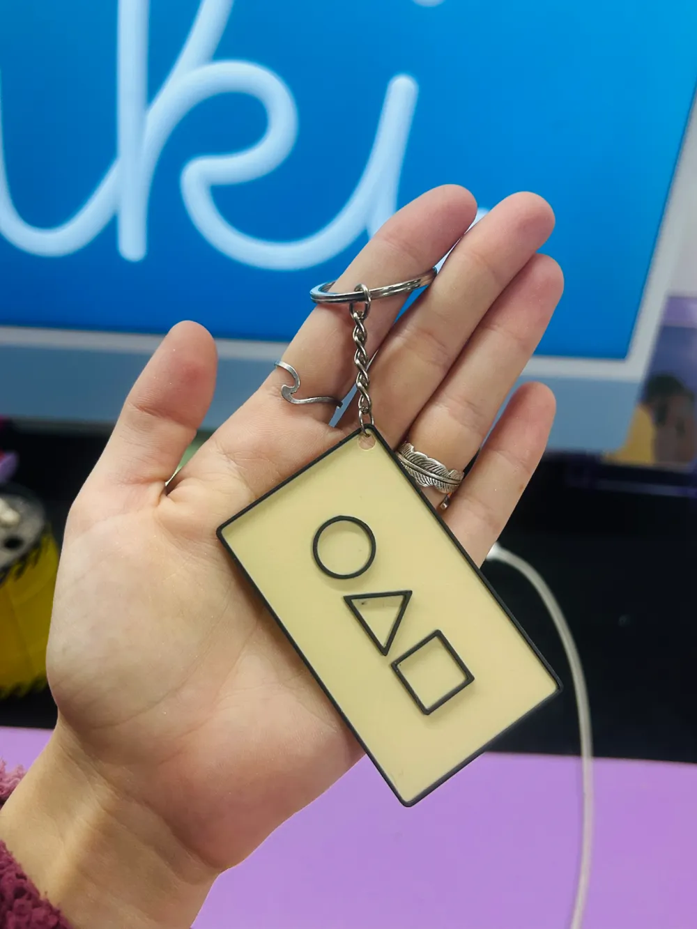 Squid Game Keychain by Gummy lora - MakerWorld