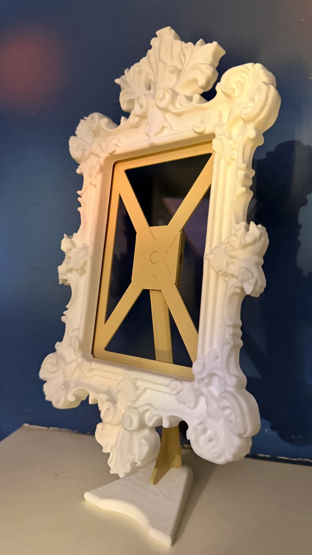 Baroque picture frame A sizes 90x130 / 100x150 mm - Free 3D Print Model ...